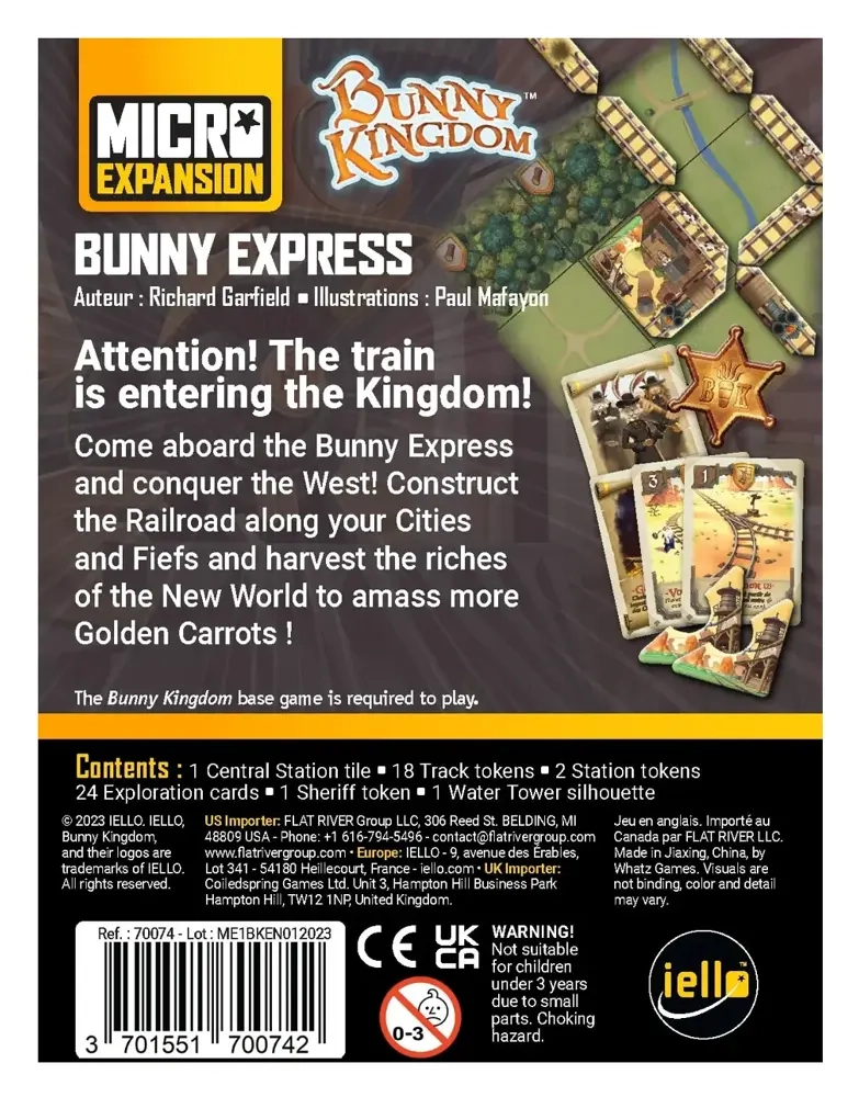 Bunny Kingdom - Bunny Express - Expansion - EN von iello online kaufen
