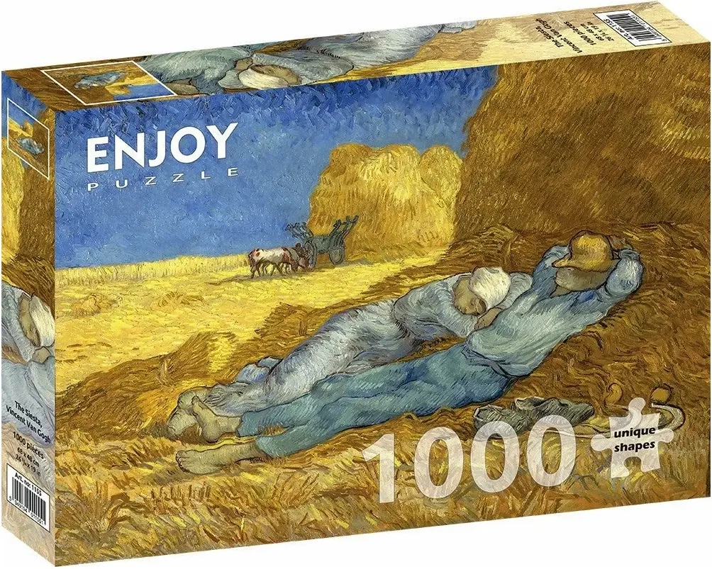 Vincent Van Gogh: Mittagsruhe nach Millet Puzzle von Enjoy Puzzle ...