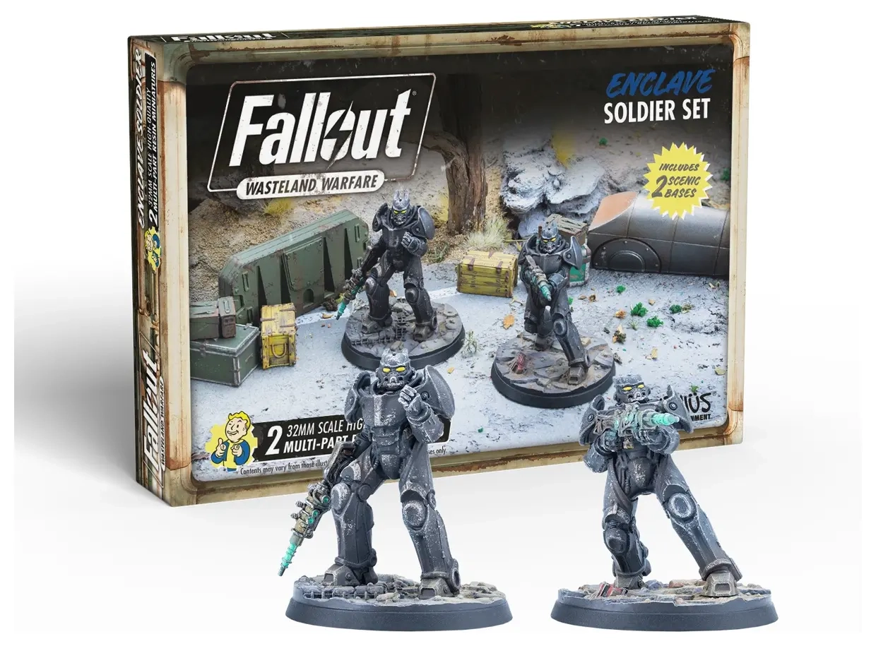 Fallout: Wasteland Warfare - Enclave: Soldier Set - EN online kaufen