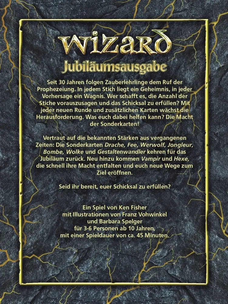 Wizard 30-Jahre-Edition - DE von Amigo kaufen - online in der Schweiz