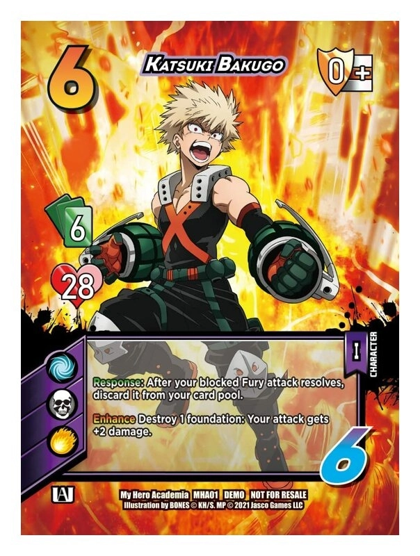 My Hero Academia Collectible Card Game - Izuku Midoriya vs. Katsuki ...