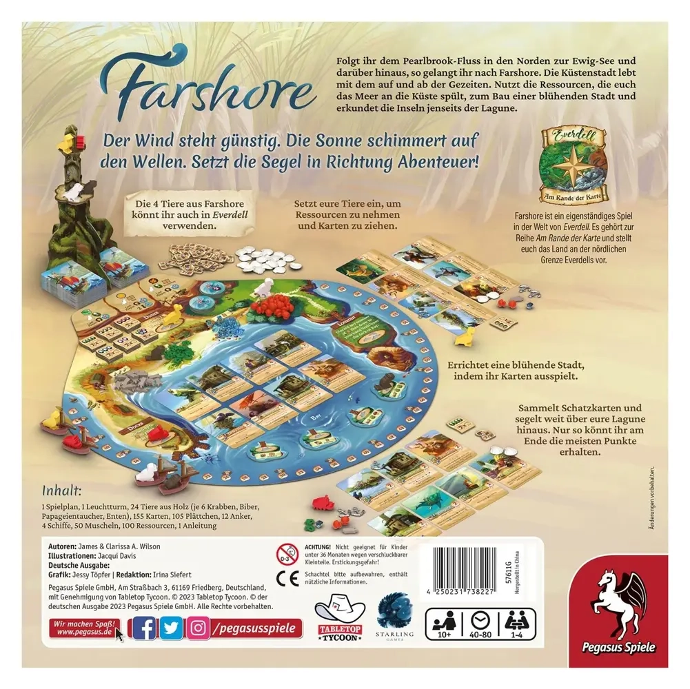 Farshore – Ein Spiel in der Welt von Everdell von Pegasus kaufen